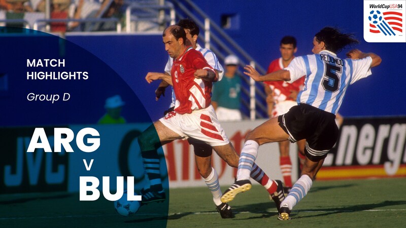 Argentina v Bulgaria | Group Matches | 1994 FIFA World Cup USA ...