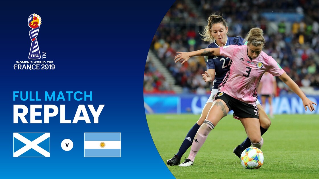 Scotland v Argentina | Group D | FIFA Women's World Cup France 2019 ...