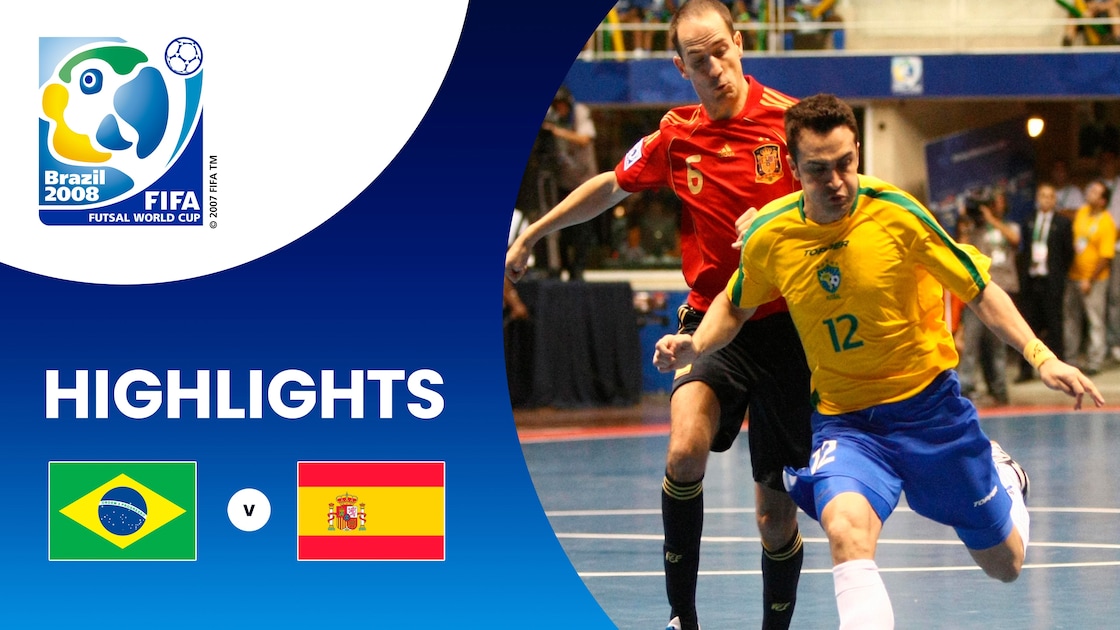 Brazil v Spain | Final | FIFA Futsal World Cup Brazil 2008™ | Highlights
