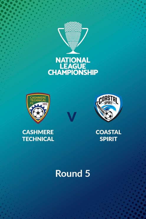 Cashmere Technical v Coastal Spirit | Men's National League ...
