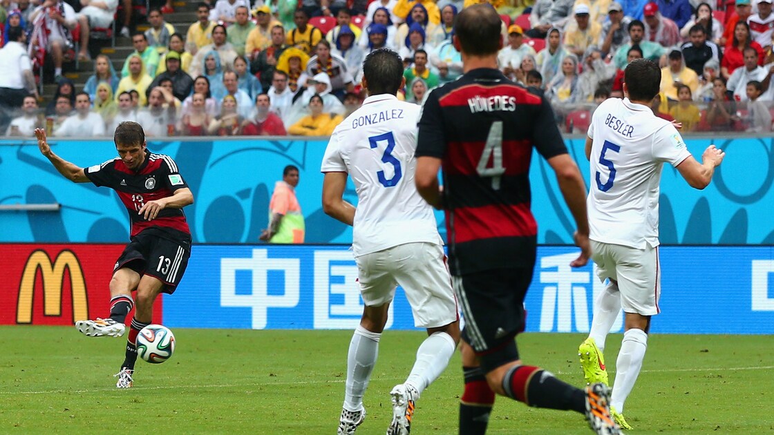 Thomas Muller Goal 54' | USA v Germany | 2014 FIFA World Cup Brazil™