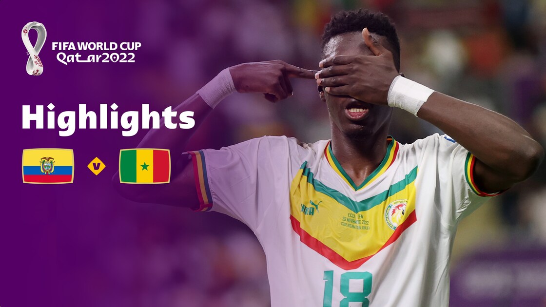Ecuador v Senegal | Group A | FIFA World Cup Qatar 2022™ | Highlights ...