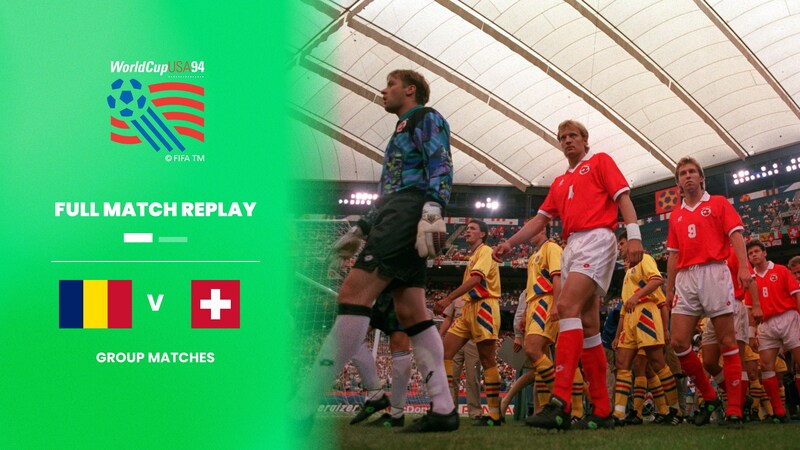 Romania v Switzerland | Group A | 1994 FIFA World Cup USA™ | Full Match ...