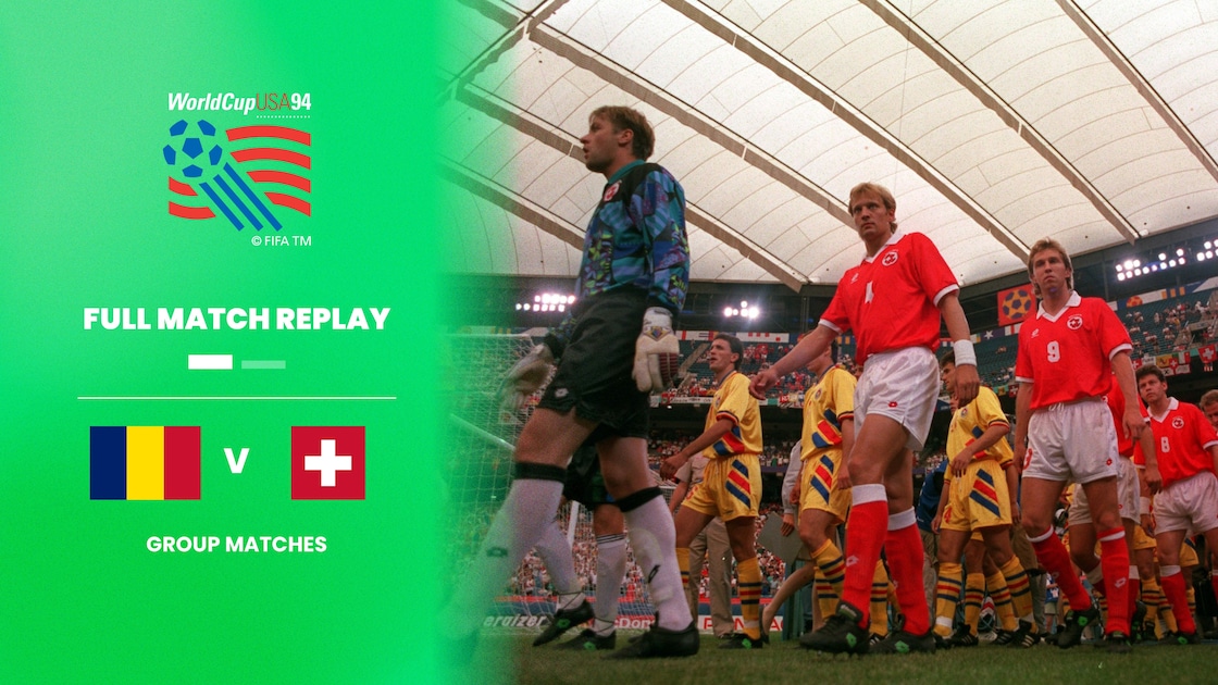 Romania v Switzerland | Group A | 1994 FIFA World Cup USA™ | Full Match ...