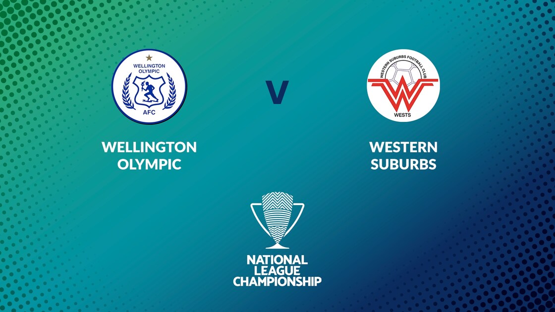 Wellington Olympic v Western Suburbs | Men's National League ...