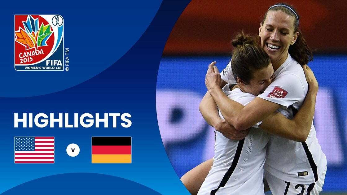 USA v Germany | Semi-finals | FIFA Women's World Cup Canada 2015 | Highlights