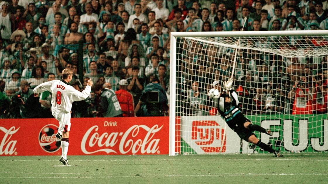 Argentina v England | Round of 16 | 1998 FIFA World Cup France ...