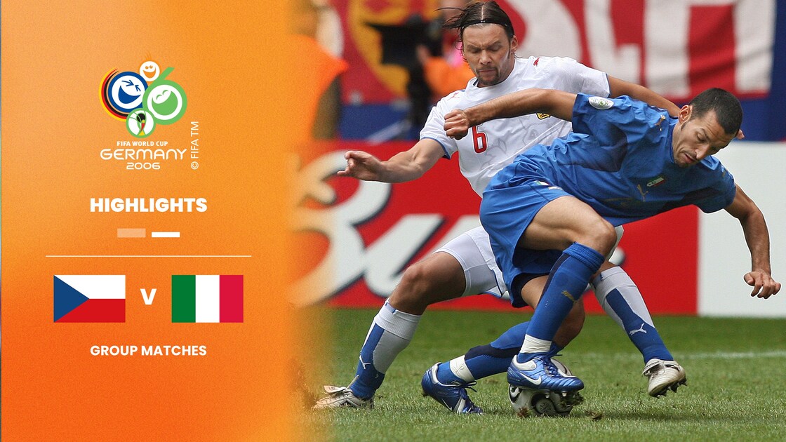 Czech Republic v Italy | Group E | 2006 FIFA World Cup Germany ...