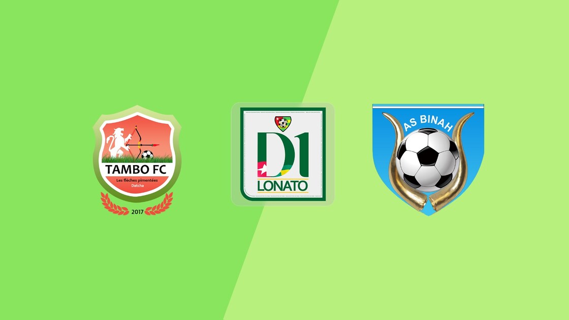 Tambo FC v AS Binah | Championnat de Première Division D1 2024/25 ...