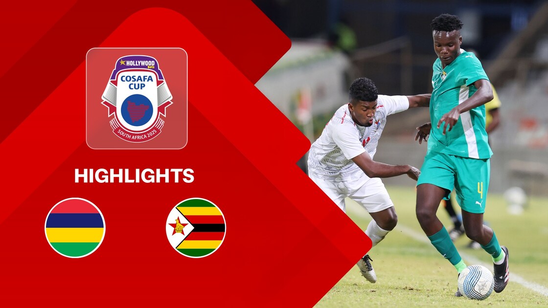 Mauritius v Zimbabwe | Group Stage | HOLLYWOODBETS COSAFA Cup 2025 ...