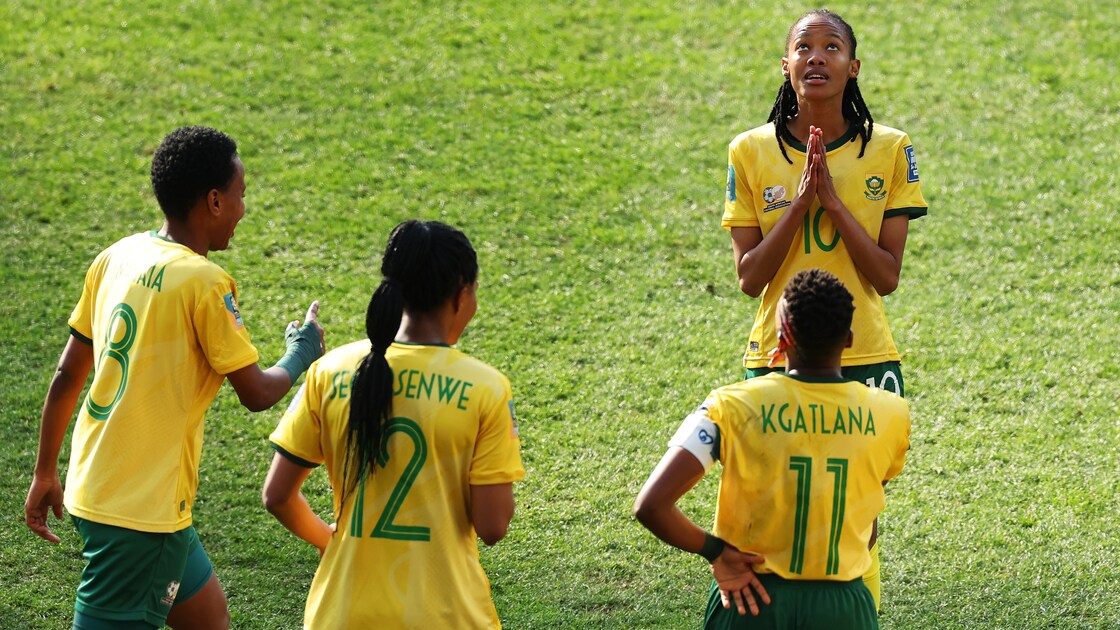 Linda Motihalo Goal 30' | Argentina v South Africa | FIFA Women's World ...