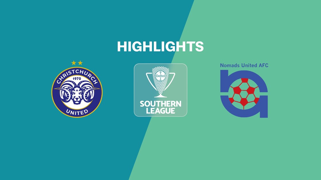 Christchurch United v Nomads United | Southern League | National League ...