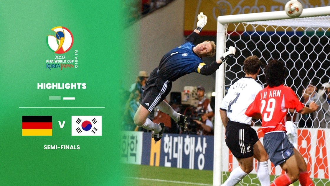 Germany v Korea Republic | Semi-finals | 2002 FIFA World Cup Korea ...