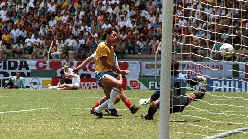Careca Goal 66' | Brazil vs Algeria | 1986 FIFA World Cup Mexico™