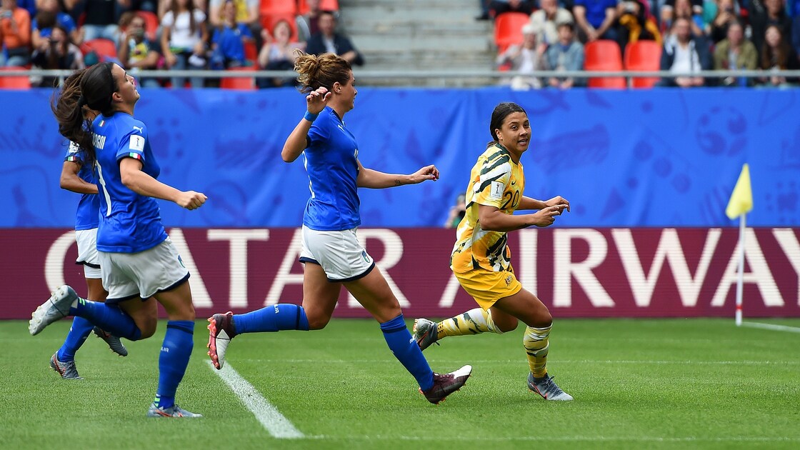 Sam Kerr Goal 21' | Australia v Italy | FIFA Women's World Cup France 2019™