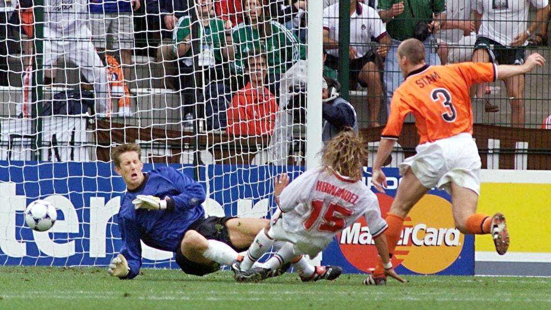 Luis Hernández Goal 90'+4' | Netherlands vs Mexico | 1998 FIFA World ...