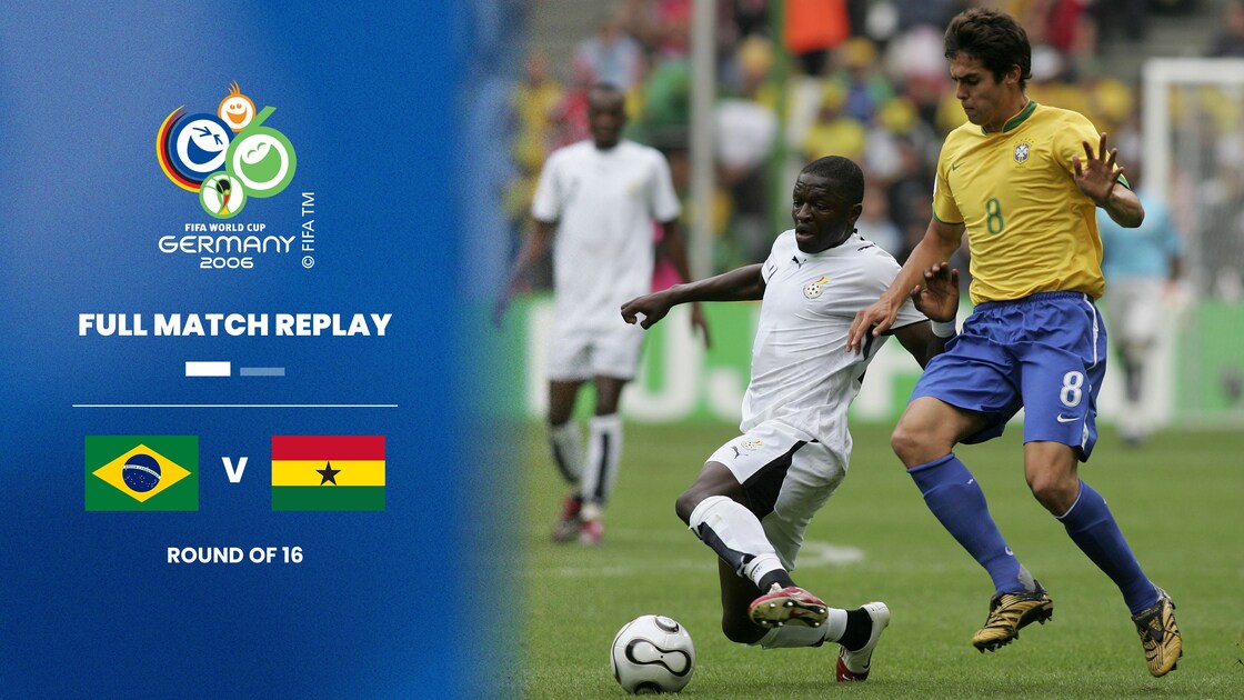 Brazil v Ghana | Round of 16 | 2006 FIFA World Cup Germany™ | Full Match Replay