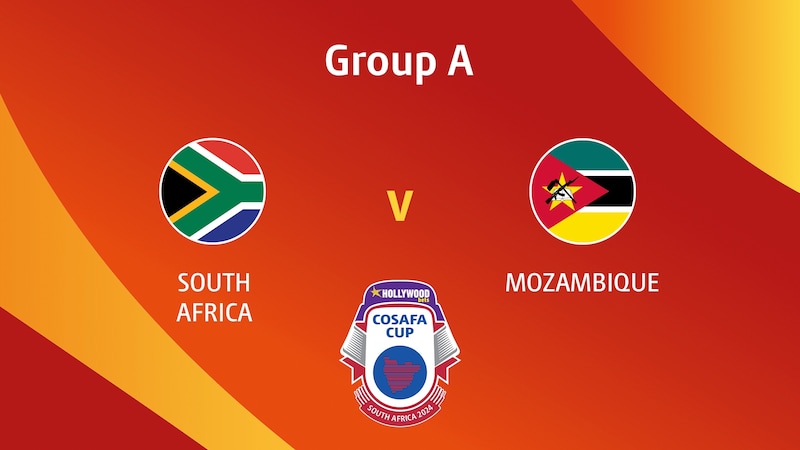 South Africa V Mozambique Group A Hollywoodbets Cosafa Cup 2024