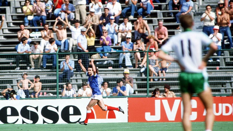 Dominique Rocheteau Goal 47' | France vs Northern Ireland | 1982 FIFA ...