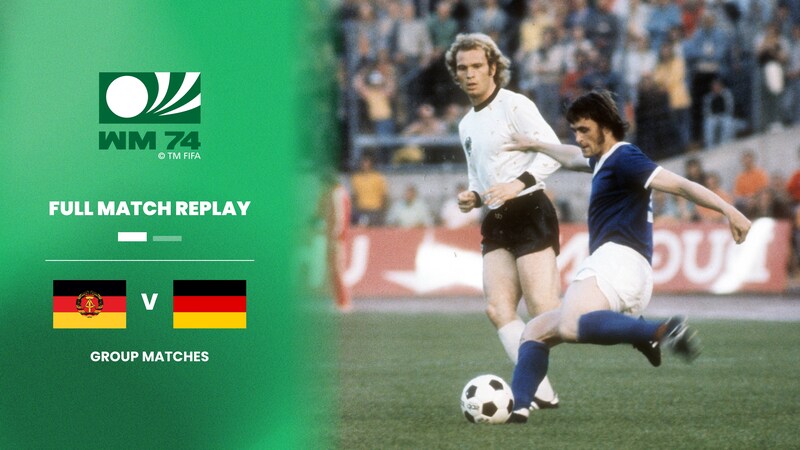 German DR v Germany FR | First Round | 1974 FIFA World Cup Germany ...