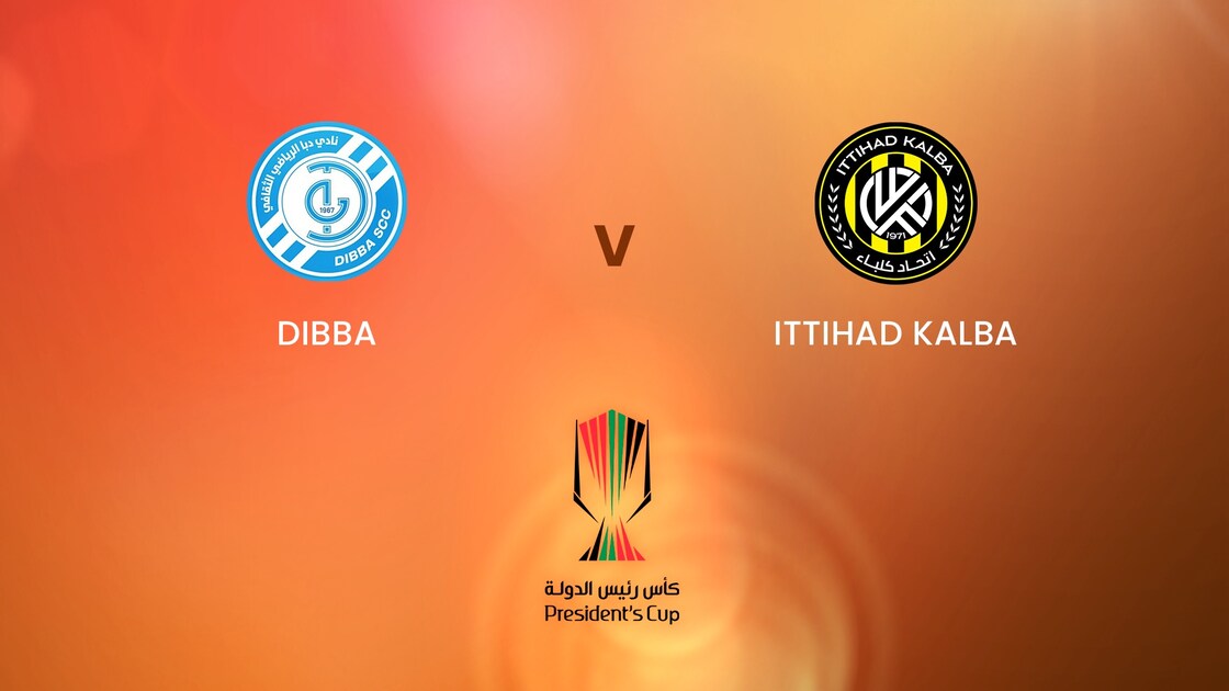 Dibba v Ittihad Kalba | Round of 16 | UAE President's Cup | Full Match ...