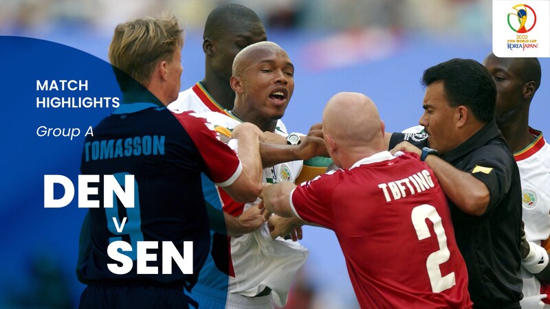 Denmark v Senegal | Group A | 2002 FIFA World Cup Korea/Japan™ | Highlights