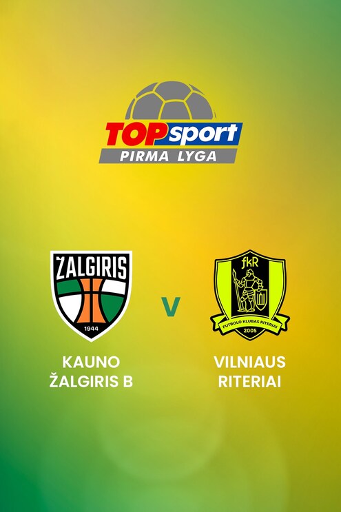Kauno Žalgiris B v Vilniaus Riteriai | TOPsport Pirma lyga | Full Match ...