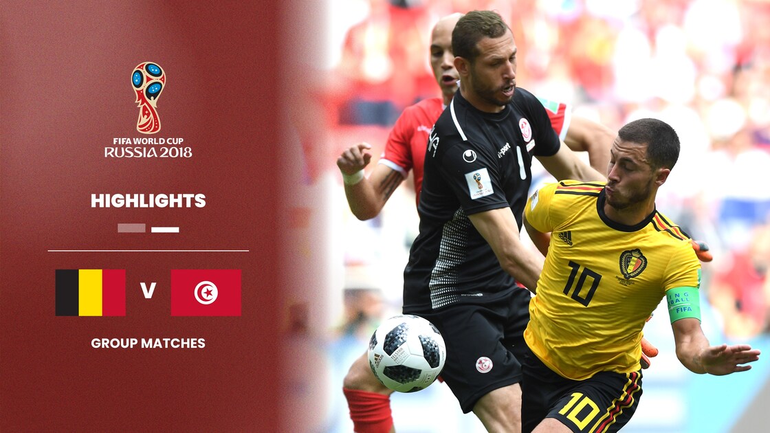 Belgium v Tunisia | Group G | 2018 FIFA World Cup Russia™ | Highlights
