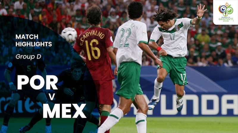 Portugal v Mexico | Group D | 2006 FIFA World Cup Germany™ | Highlights