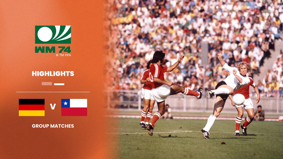 Germany FR v Chile | Group 1 | 1974 FIFA World Cup Germany™ | Highlights