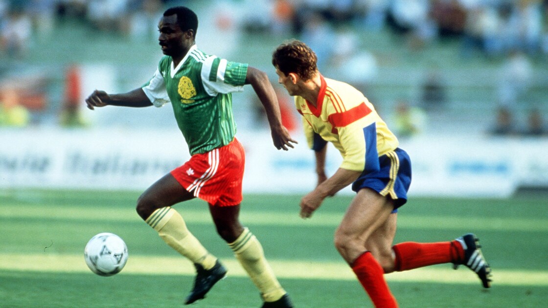 Roger Milla Goal 86' | Cameroon vs Romania | 1990 FIFA World Cup Italy™