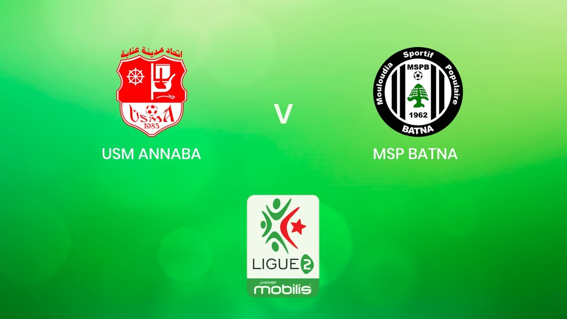USM Annaba v MSP Batna | Ligue 2 2024/2025 | Algeria | Full Match Replay