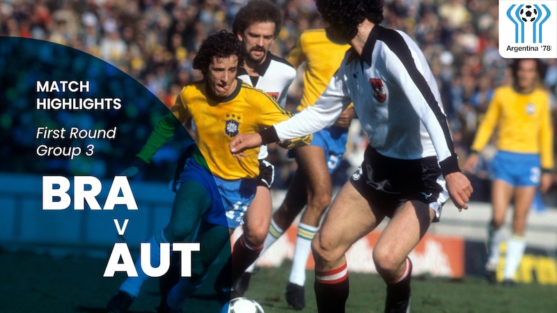 Brazil v Austria | Group Matches | 1978 FIFA World Cup Argentina ...
