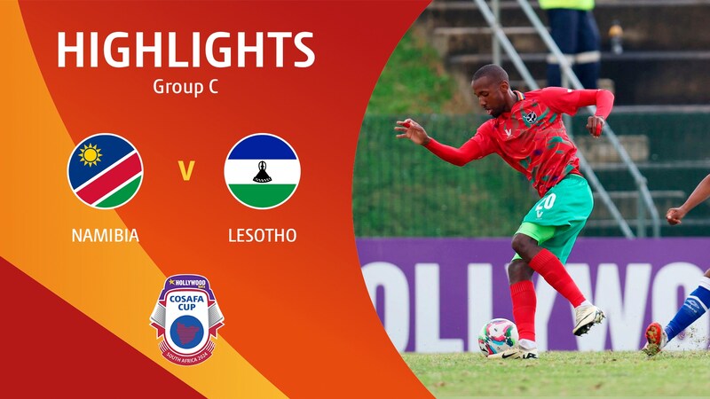 Namibia v Lesotho | Group C | HOLLYWOODBETS COSAFA Cup 2024 | Highlights