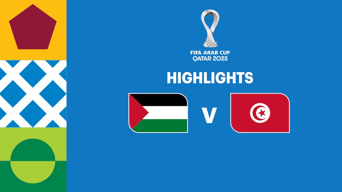 Palestine v Tunisia | Group A | FIFA Arab Cup Qatar 2025™ | Highlights