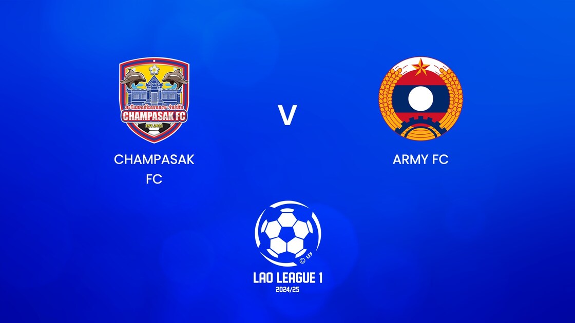 Champasak FC v Army FC | Lao League 1 2024/25 | Full Match Replay