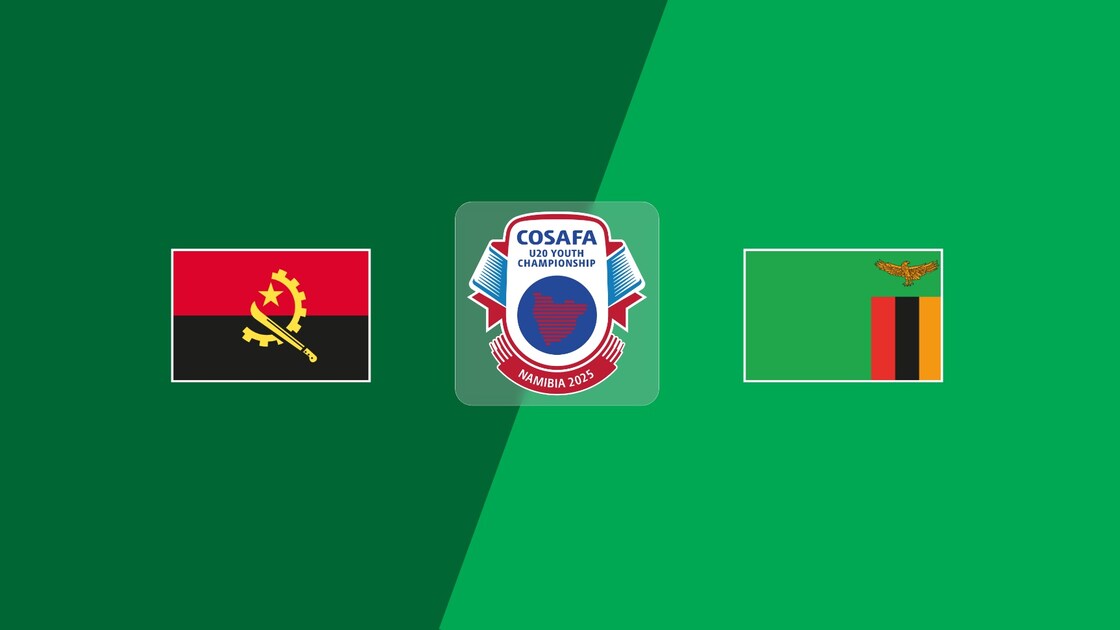 Angola v Zambia | Play-off for third place | COSAFA U-20 Youth ...
