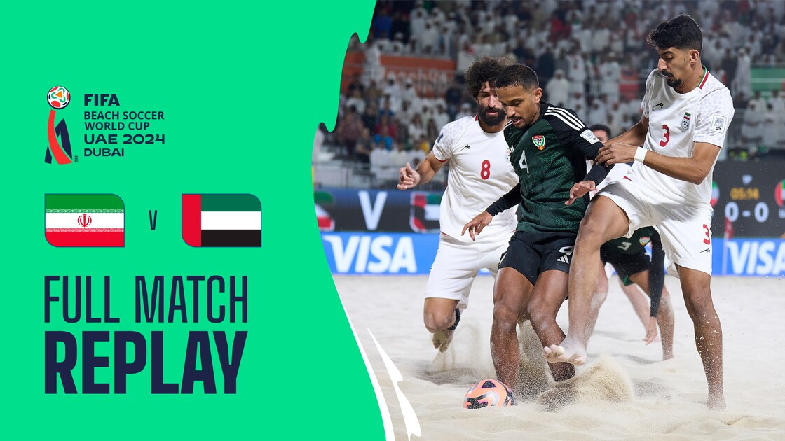 IR Iran v United Arab Emirates | Quarter-finals | FIFA Beach Soccer ...