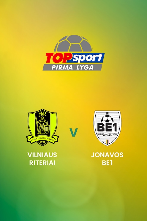 Vilniaus Riteriai v Jonavos Be1 | TOPsport Pirma lyga | Full Match Replay