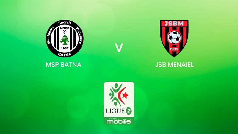 MSP Batna v JSB Menaiel | Ligue 2 2024/2025 | Algeria | Full Match Replay