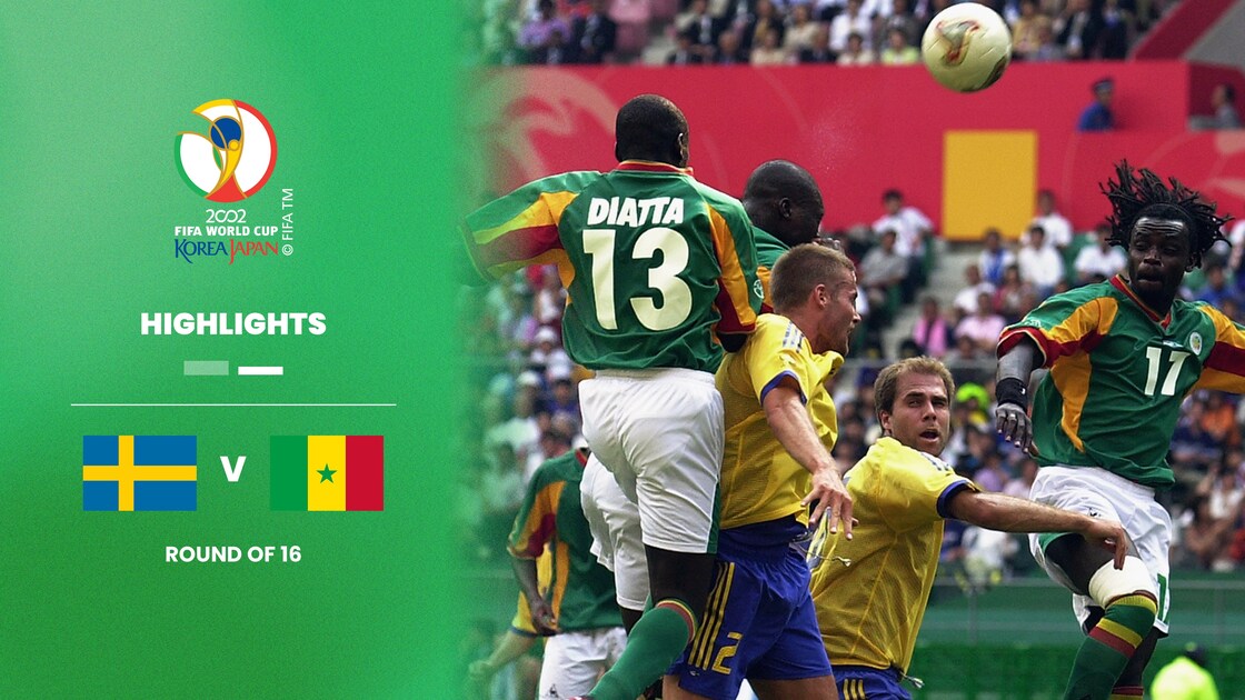 Sweden v Senegal | Round of 16 | 2002 FIFA World Cup Korea/Japan ...