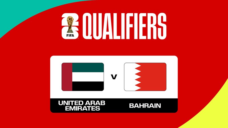 United Arab Emirates v Bahrain | Group H | AFC Qualifiers Second Round ...