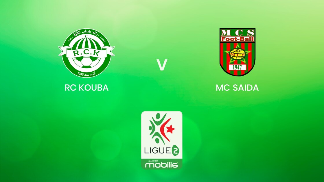 RC Kouba v MC Saida | Ligue 2 2024/25 | Algeria | Full Match Replay