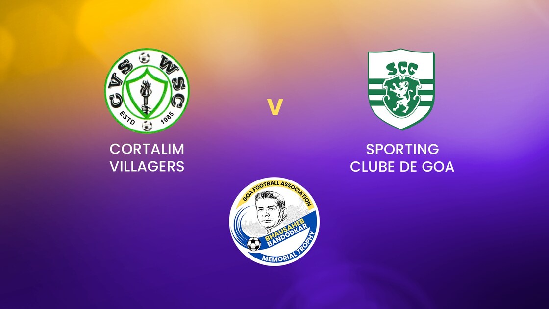 Cortalim Villagers v Sporting Clube de Goa | Group A | Bhausaheb ...