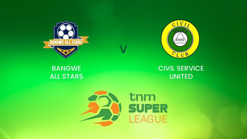 Bangwe All Stars v Civil Service United | TNM Super League | Malawi ...