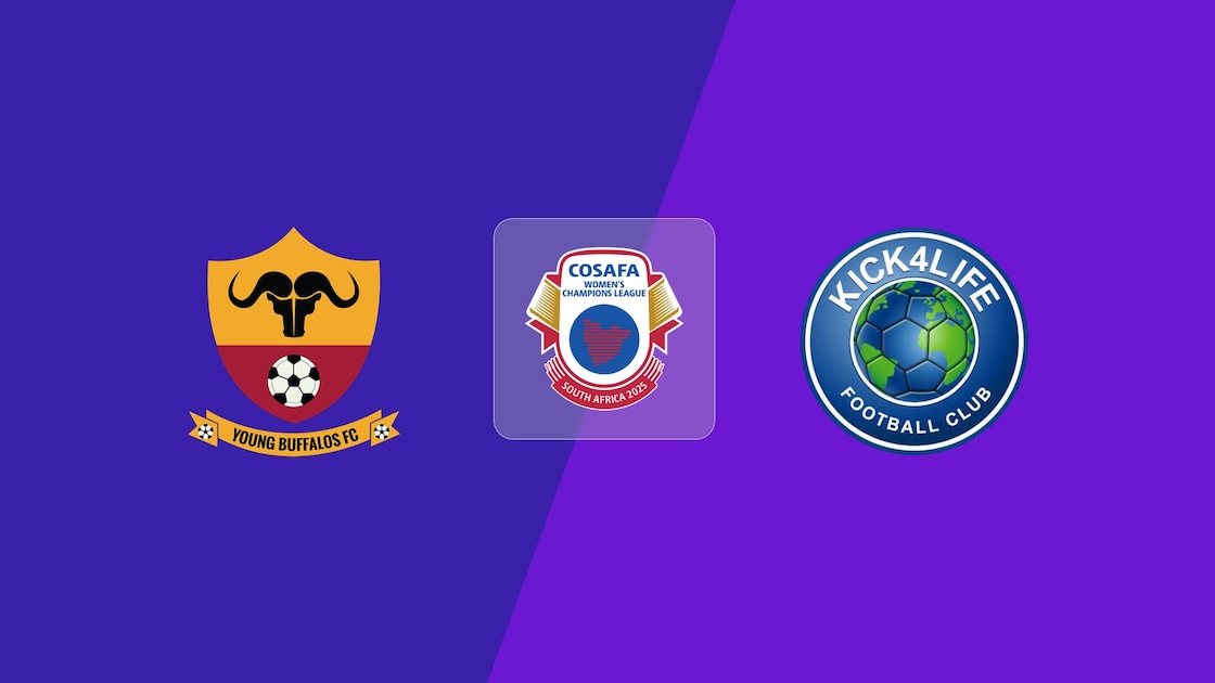 Young Buffaloes v Kick4Life Women FC | Group Stage | CAF Women's ...