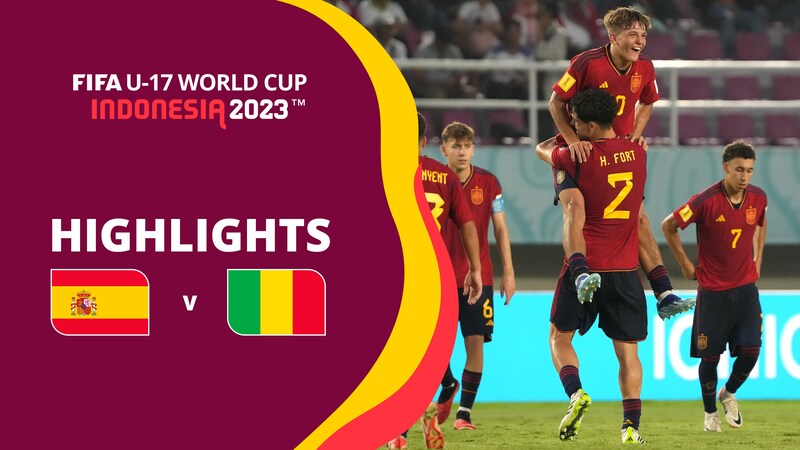 Spain v Mali | Group B | FIFA U-17 World Cup Indonesia 2023™ | Highlights