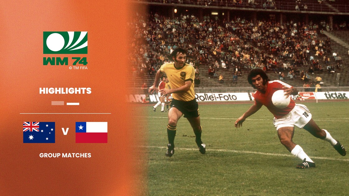 Australia v Chile | Group 1 | 1974 FIFA World Cup Germany™ | Highlights
