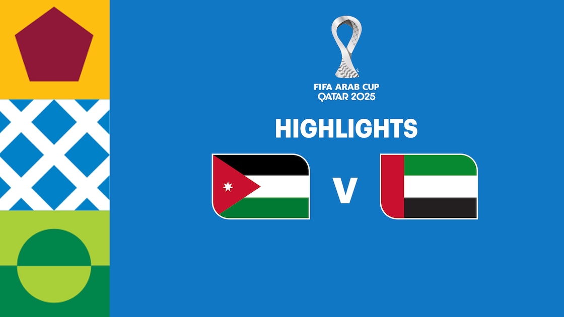 Jordan v United Arab Emirates | Group C | FIFA Arab Cup Qatar 2025 ...