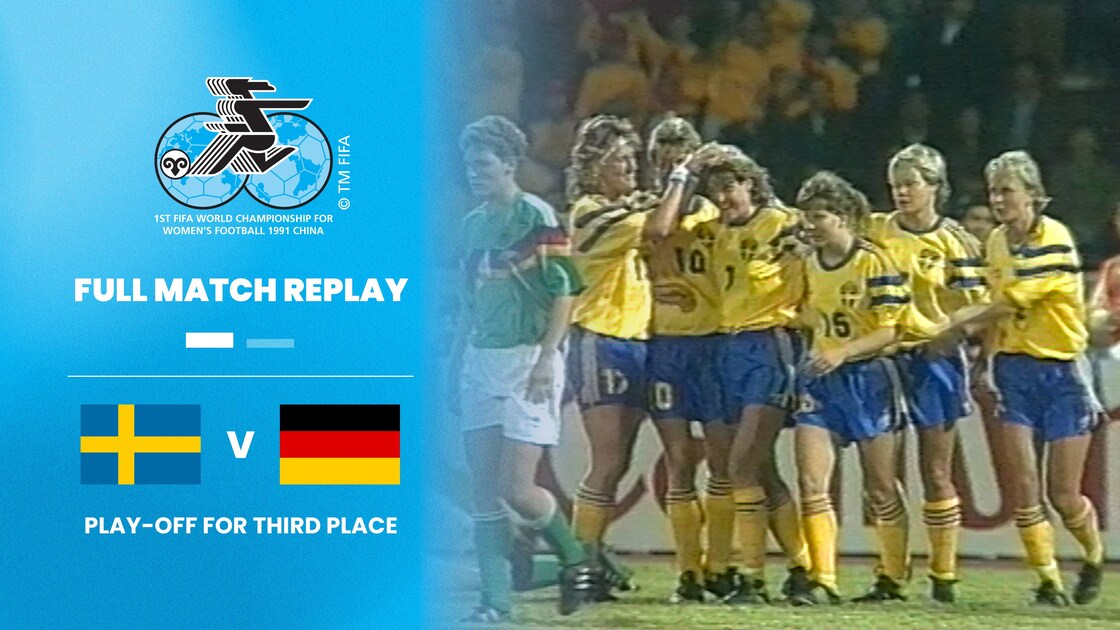 Sweden v Germany | Play-off for third place | FIFA Women's World Cup ...